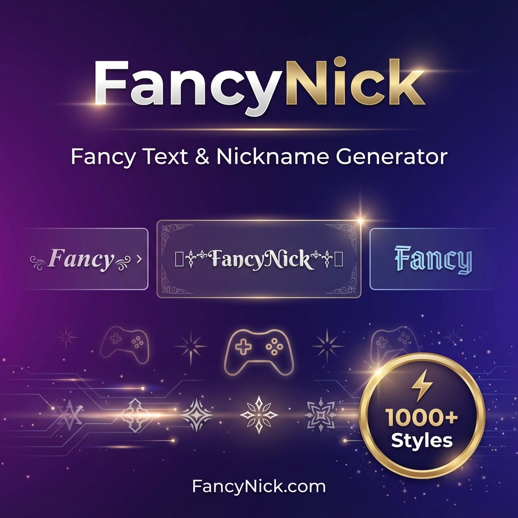 Gaming Fonts and Symbols for Fortnite, Xbox, and More - Copy and Paste